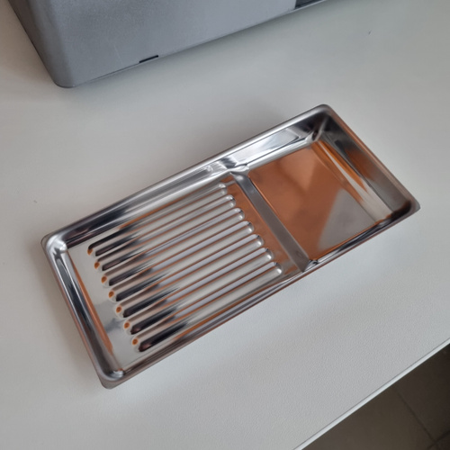 Лоток медицинский почкообразный металлический 200х120х30 0,3 л. ЛМП-200 ...