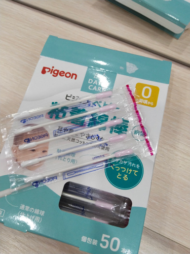 Pigeon Ватные палочки, 50 шт. - купить с доставкой по выгодным ценам в ...