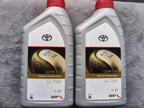 Масло трансмиссионное минеральное GEAR OIL LV 75W GL-4 (1л) Toyota ...