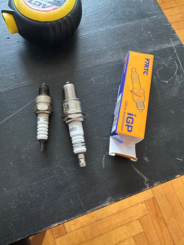 Свеча зажигания IGP F7RTC - купить по выгодным ценам в интернет-магазине OZON (534258623)