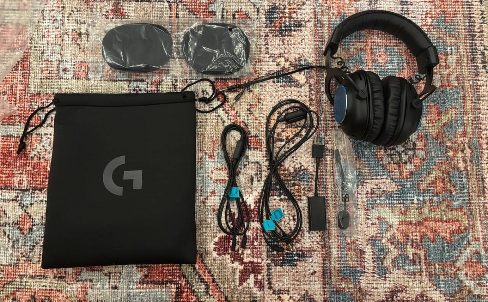 Наушники Полноразмерные Logitech G Gpro X wrie headset Беспроводное 500 ...