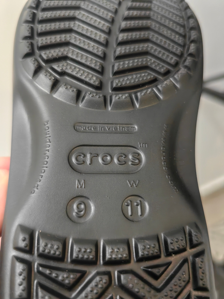 Сланцы Мужской, Женский Crocs, размер 41, 42 EVA, Термопластик (TPU ...