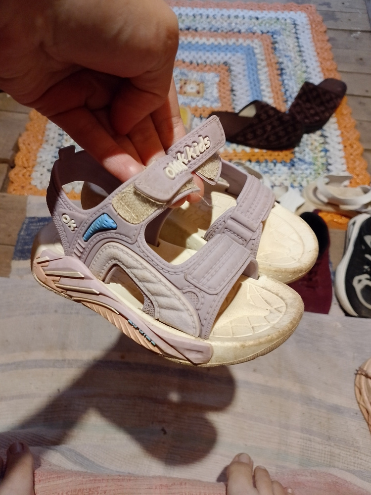 Сандалии Девочки, Мальчики MOOCIE, размер 27 Пластик Лето Липучки купить c доставкой на OZON по ...