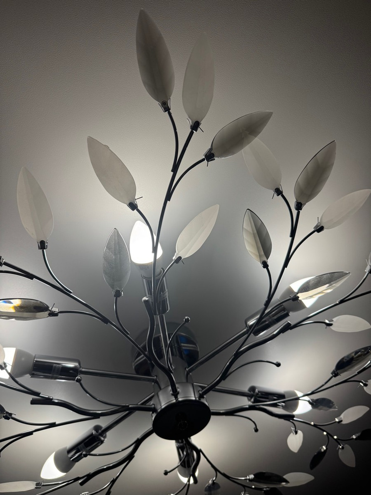 Lamplandia Люстра потолочная в спальню, L1852 SCROLL GOLD CLEAR, Е14 ...