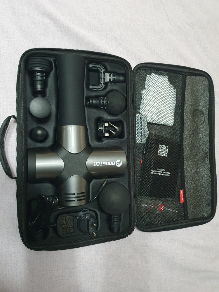 BOLUOJUN BOOSTER Pro 3 Массажер перкуссионный пистолет профессиональный ...