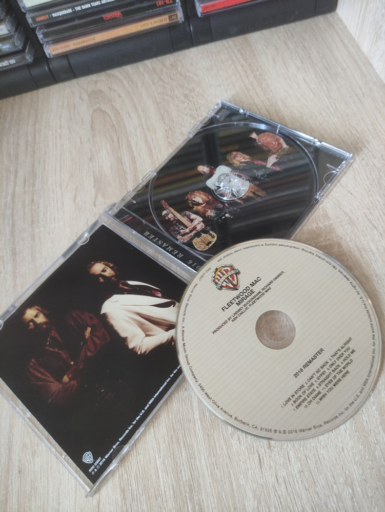 CD Fleetwood Mac Mirage CD 1Z0981 запечатанный совершенно новый альбом ...