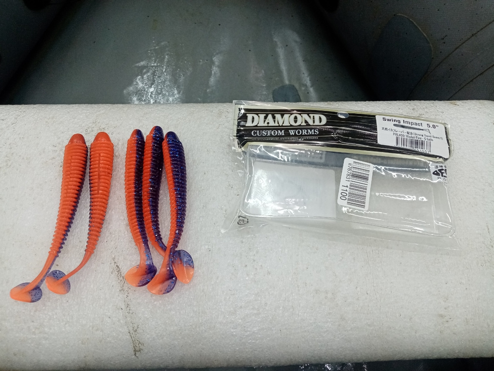 Силиконовые приманки для рыбалки, виброхвост, рыбалка летняя, Diamond ...