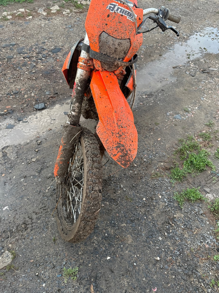 Стропы для эндуро (комплект) KTM 20-25, Husqvarna 17-19. Оранжевые ...