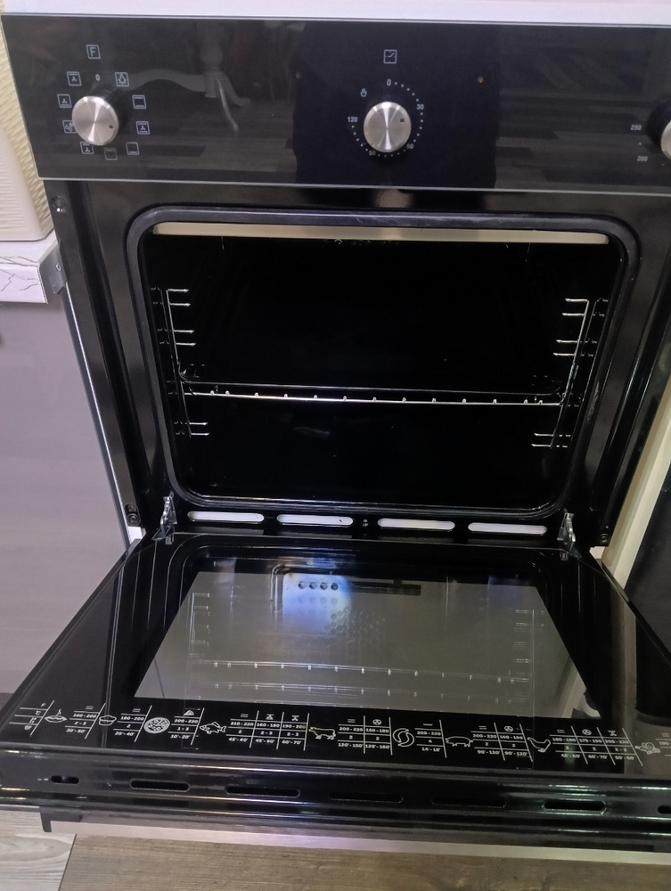 Weissgauff духовой шкаф EOM 19 MB Black Edition, Объем 60 л, ГРИЛЬ, КОНВЕКЦИЯ, 8 функций ...