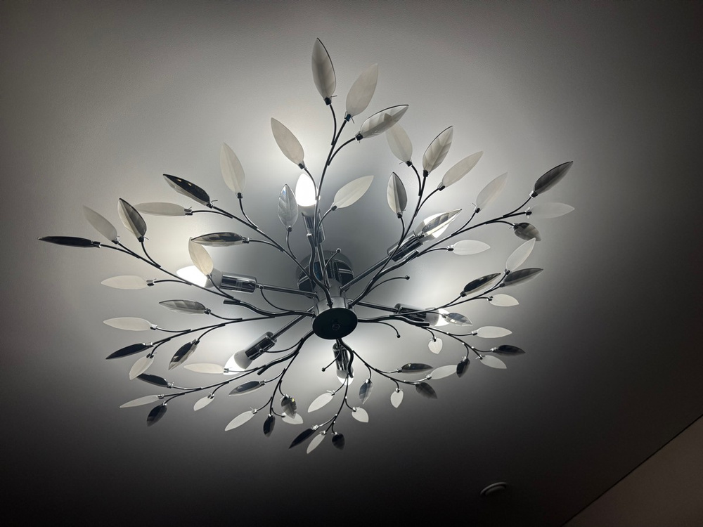 Lamplandia Люстра потолочная в спальню, L1852 SCROLL GOLD CLEAR, Е14 ...