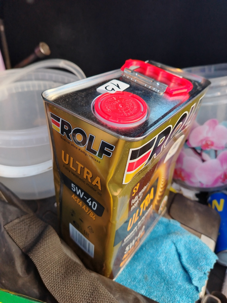 Масло моторное ROLF ULTRA 5W-40 Синтетическое 5 л 323106 купить c доставкой на OZON по низкой ...