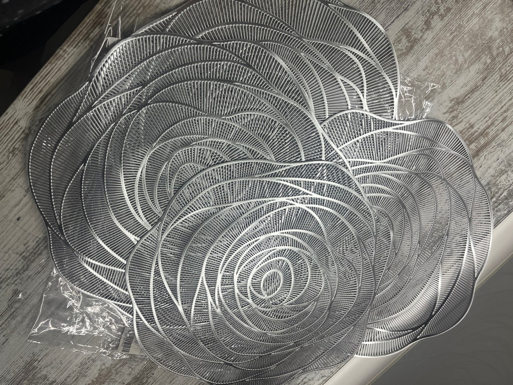 FoHo Набор сервировочных салфеток ПВХ пластизоль 38x38см, 4шт. купить ...