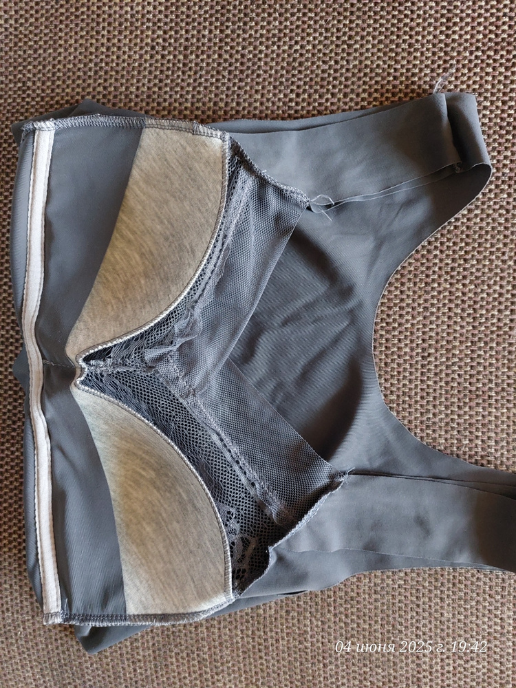 Бюстгальтер Женский Feabrate бралетт, размер 56 зеленый Хлопок Повседневный Китай Кнопки Кружево ...