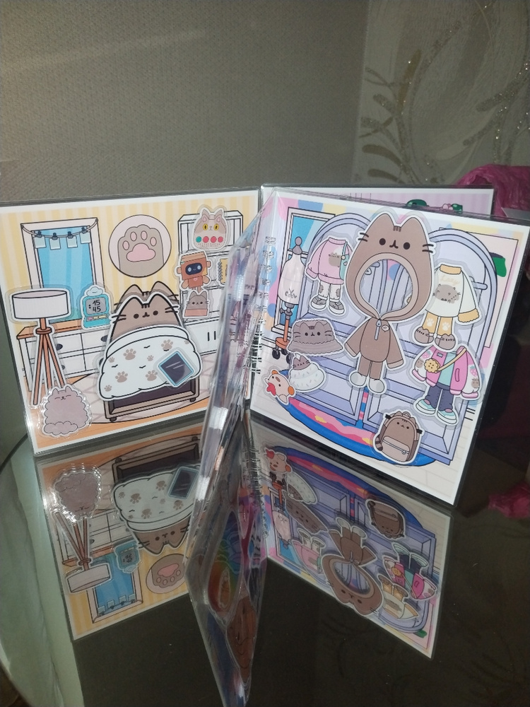 Альбом на липучках "Моя семья" Тока Бока, книга домик Toca Boca на липучках купить на OZON по ...