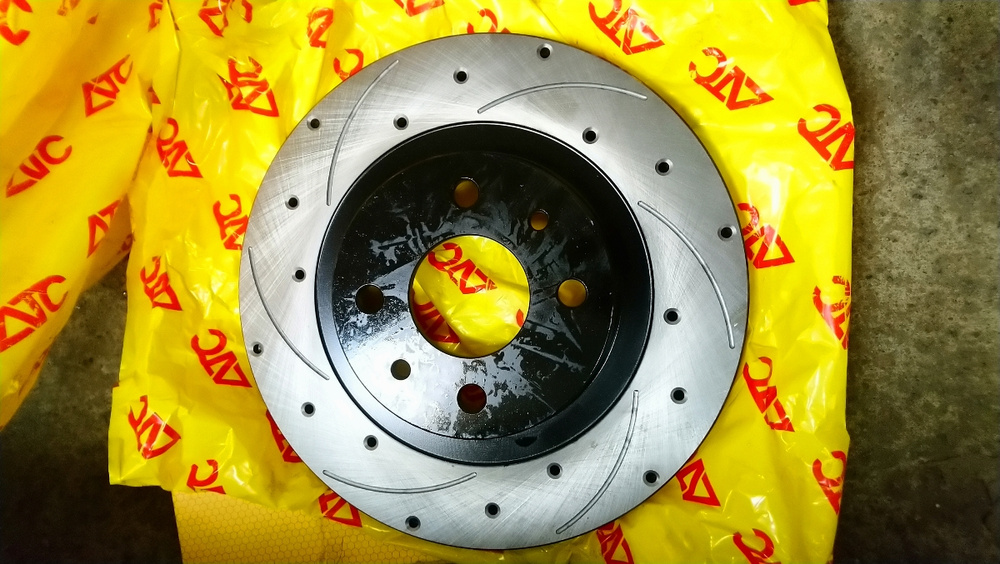 Тормозной не вентилируемый диск АТС-STANDART 2417-01, подходит для LADA Niva 4x4 Urban, 21214 ...