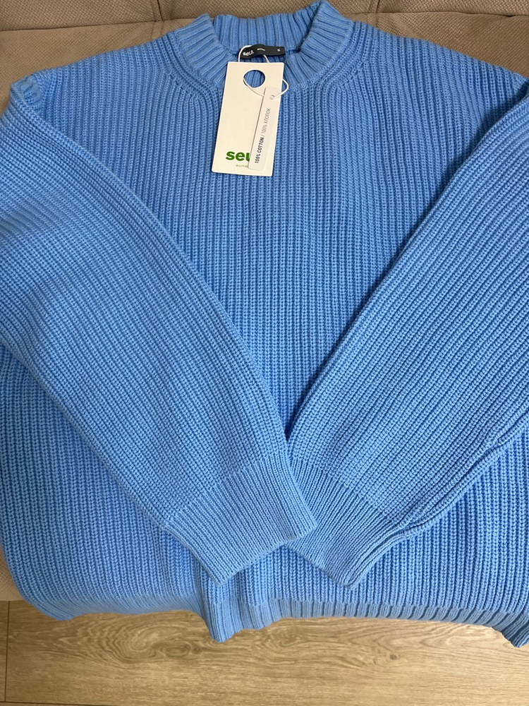 Джемпер Женский SELA ванильный, размер 50 Китай купить c доставкой на OZON по низкой цене ...