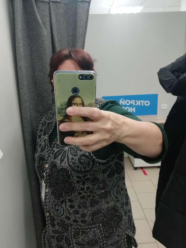 Жилет Женский SAFI&AMI Collection серый Трикотаж, размер 48 Карманы прямой трикотажный Пуговицы ...