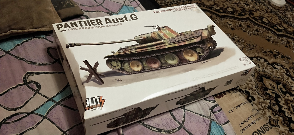 TAKOM 35001 1/35 Модель танка "Panther Ausf.G" Постпродакшн (Суперблиц ...