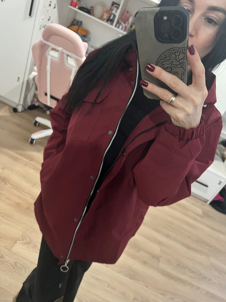 Ветровка Женский TrendMark Капюшон, Карманы коричневый, коричневый ...