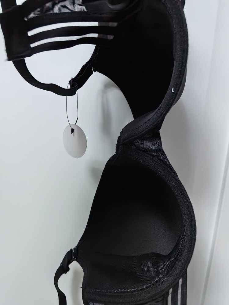 Бюстгальтер Женский DALSONG спейсер, размер 80D черный матовый Полиуретан Повседневный Китай ...