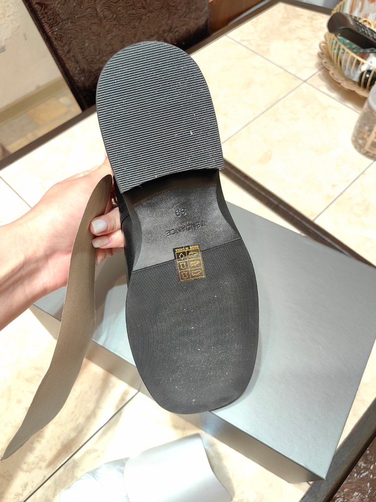 Ботинки дерби Женский TENDANCE черный, размер 40 Демисезон R (средняя) Толстый каблук Франция ...