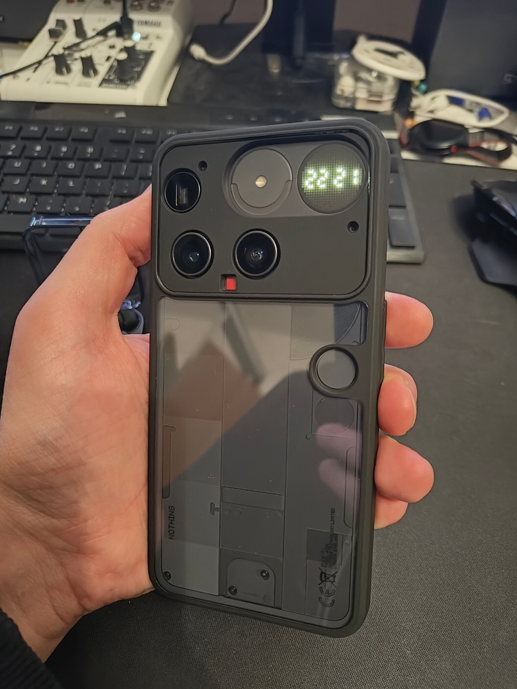 Смартфон Nothing Phone 3 256 ГБ 12 ГБ Черный 6.67 OLED/AMOLED Nothing Phone (3) купить c ...