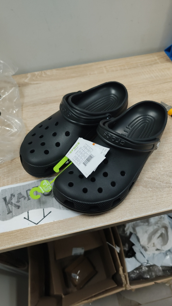 Сабо Женский Crocs Croslite 7, размер 36, 37 Без каблука Китай купить c доставкой на OZON по ...