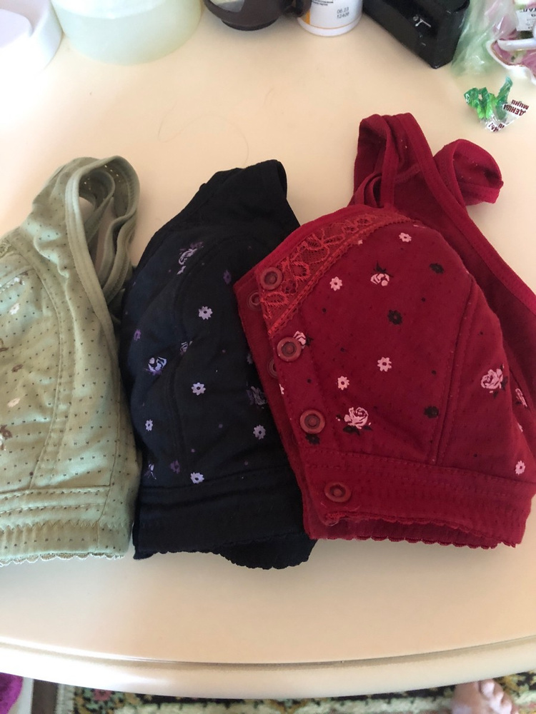 Бюстгальтер Женский Feabrate бралетт, размер 56 зеленый Хлопок Повседневный Китай Кнопки Кружево ...