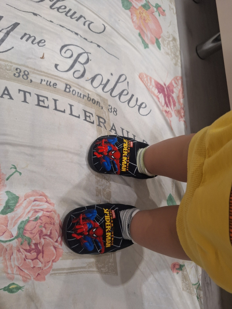 Тапочки Девочки, Мальчики Mokie, размер 32, 33 T (узкая) фиолетовый ...