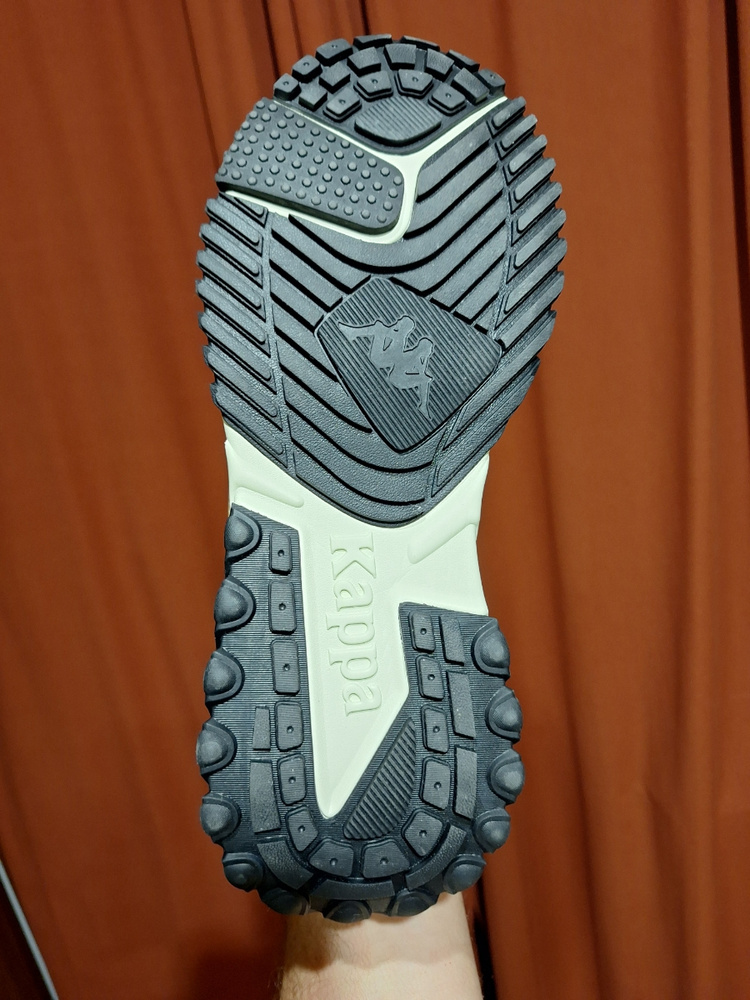 Кроссовки Мужской Kappa Искусственная кожа, Текстиль, размер 43,5 На ...