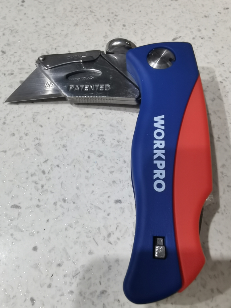 WORKPRO Многофункциональный нож с деревянной ручкой и 10 быстросменными лезвиями купить на OZON ...