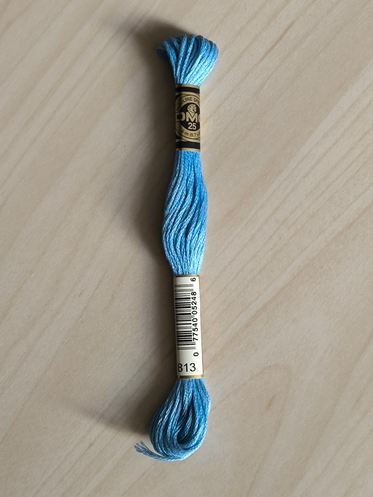 Мулине ДМС нитки для вышивания DMC, Франция, 8 м, 1 шт, цвет 3830 ...