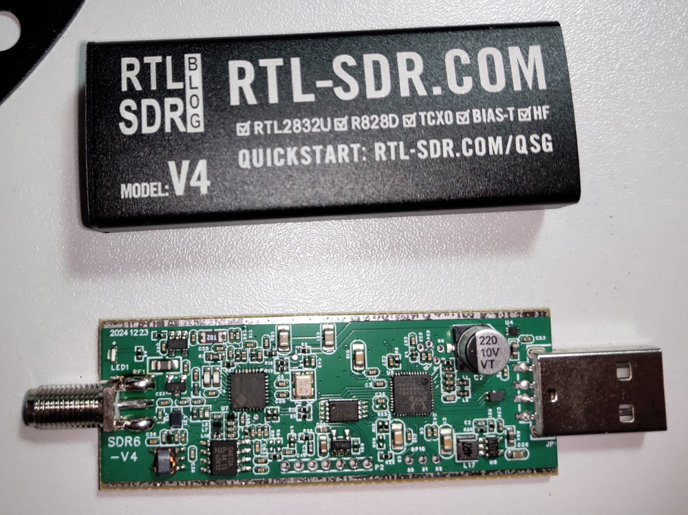 RTL-SDR V4 Программно-определяемый радиоприемник RTL-SDR V4 RTL2832U ...