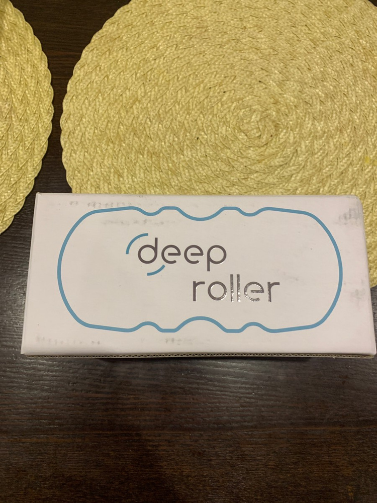 Массажный ролик DEEP ROLLER PU90 для коррекции позвоночника и мфр ...