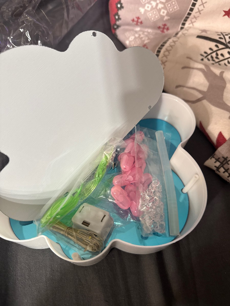 Ночник светильник "Тюльпаны в облаке" собери сам купить на OZON по ...