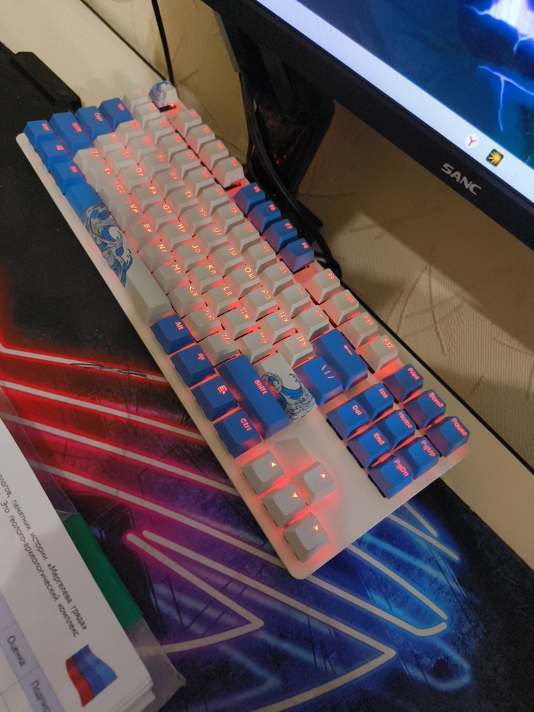 Игровая клавиатура Red Square Keyrox TKL Aquarius (RSQ-20036) купить на ...
