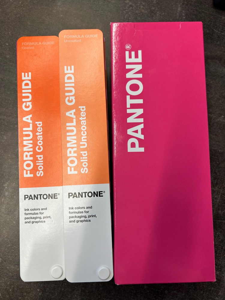 Каталог цветов PANTONE COLOR BRIDGE GUIDE SET COATED & UNCOATED ...