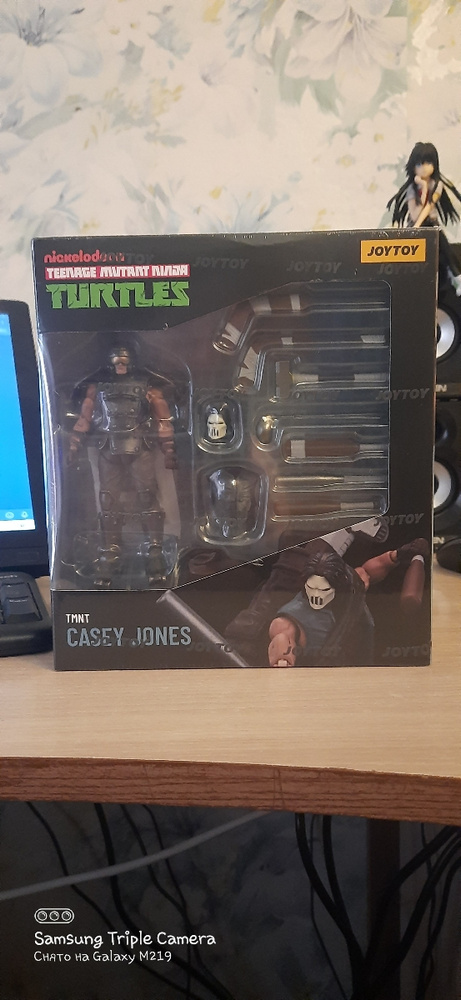 Подвижная фигурка JOYTOY TMNT 1/18 TMNT-Captain Zorax Подарочные модел ...