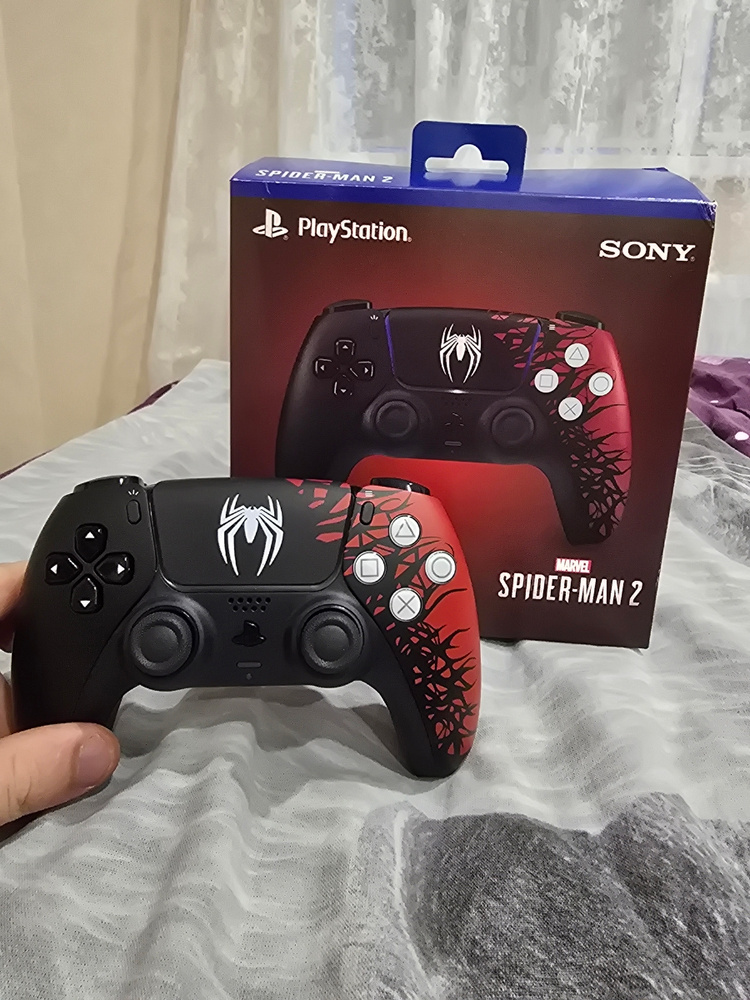 3 отзыв на Геймпад беспроводной Sony DualSense "Spider-Man 2 Limited ...