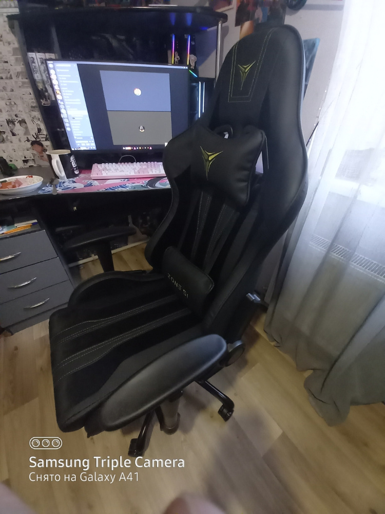 Кресло компьютерное игровое ZONE 51 GRAVITY, Черный купить на OZON по низкой цене (255092191)