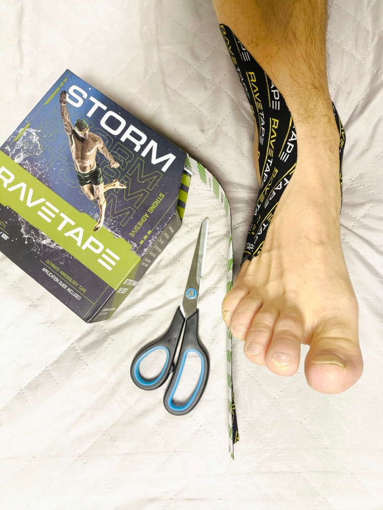 Усиленный RaveTape STORM MARKUP, 32м х 5см, кинезио тейп купить на OZON ...
