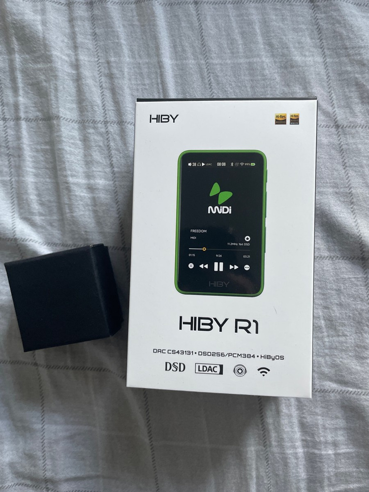 HiBy Music MP3-плеер без диска, темно-зеленый купить на OZON по низкой ...