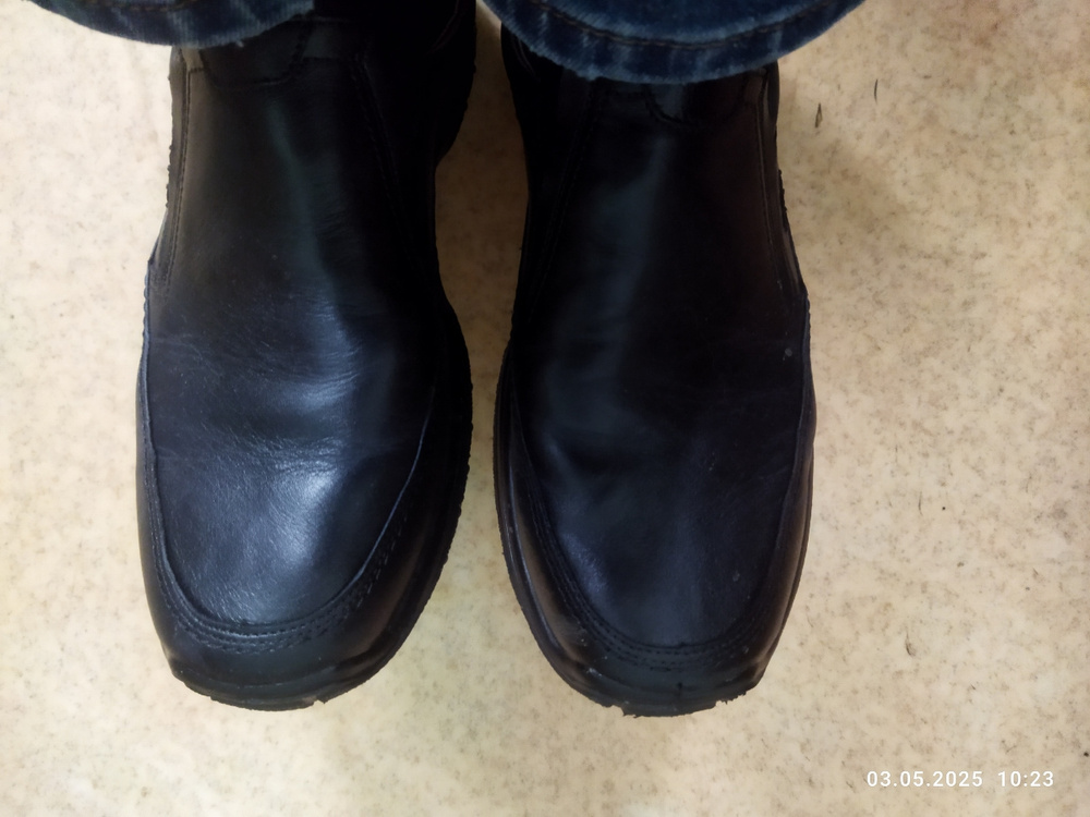 Ботинки полуботинки Мужской BELWEST черный, размер 40 На любой сезон H Без застёжки Беларусь ...