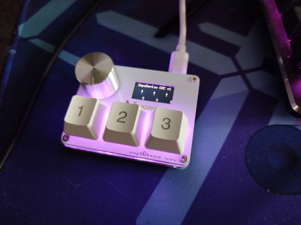 Игровая механическая программируемая клавиатура VOROTEX SayoDevice O3C ...