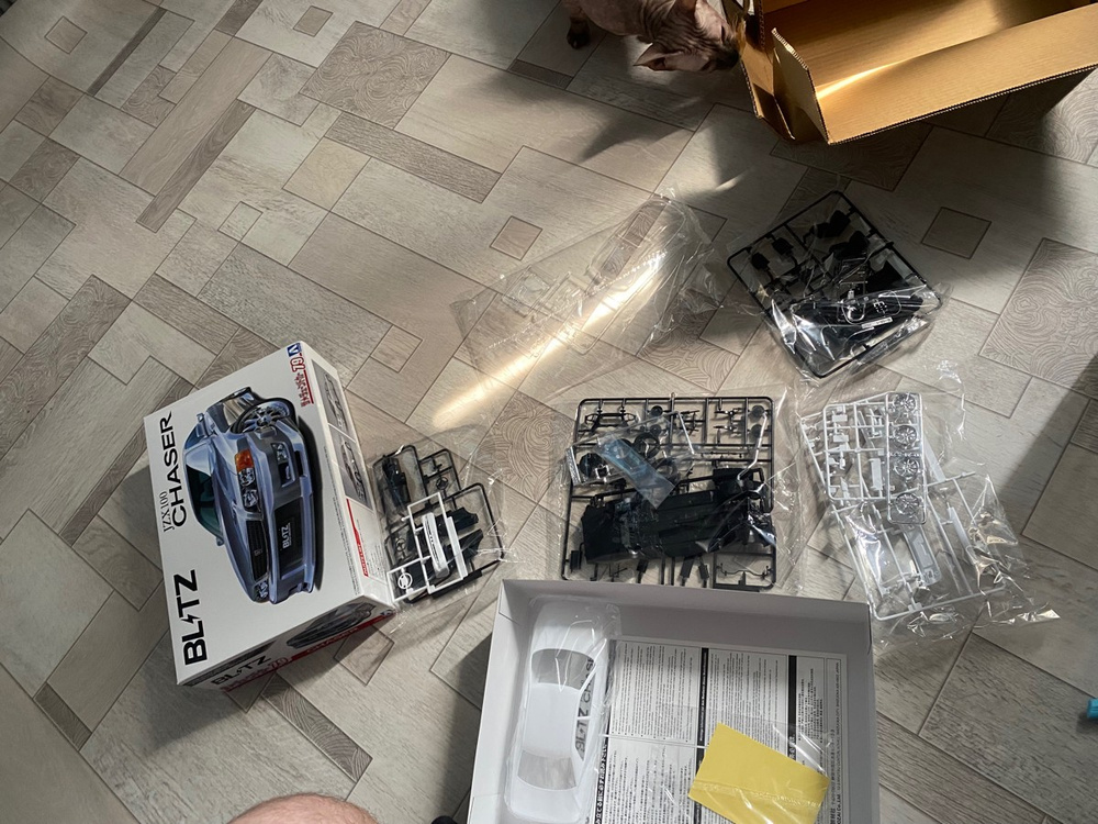 Сборная модель Машинка Aoshima-06146 1/24 Toyota JZX90 Mark II Grande ...