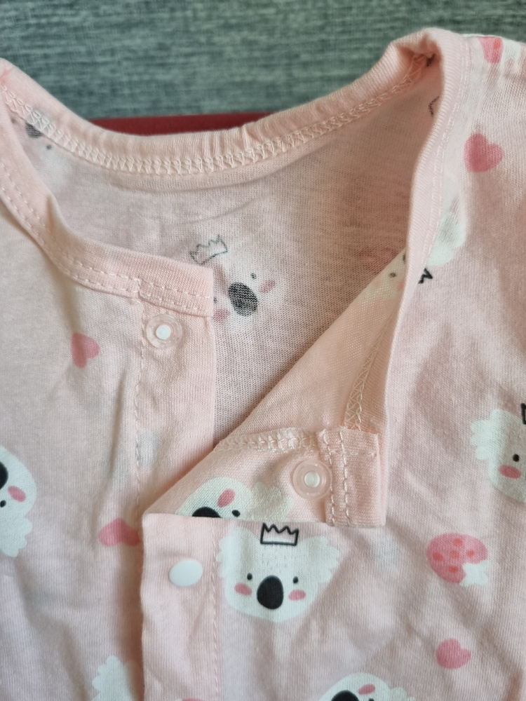 Кардиган для малышей Девочки, Мальчики BCATON, размер 66 Хлопок Анималистический средне-серый ...