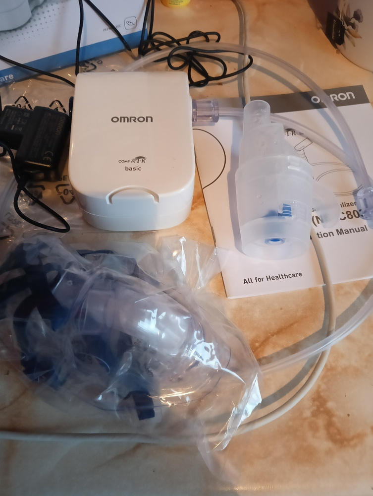 Ингалятор небулайзер компрессорный OMRON NE-C28 Plus с технологией ...