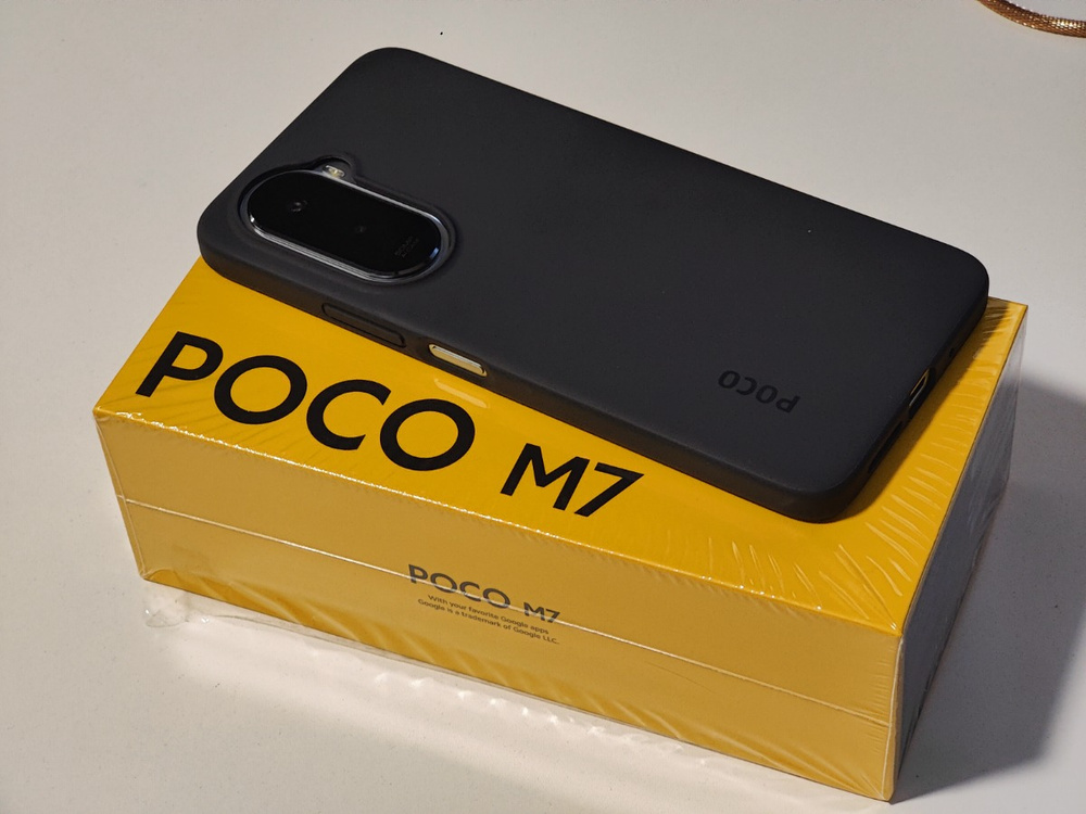 Смартфон Poco M7 128 ГБ 6 ГБ Черный 6.9 OLED/AMOLED POCO M7 купить c доставкой на OZON по низкой ...