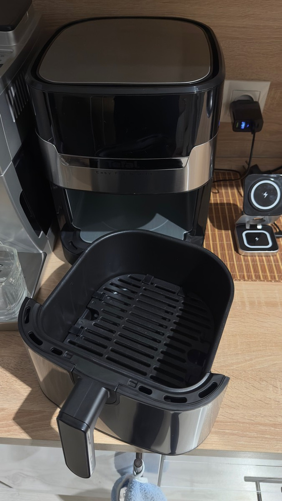 Аэрогриль Tefal Dual Easy Fry & Grill EY905D10 купить на OZON по низкой ...
