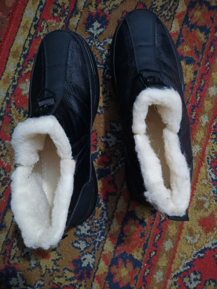 Сапоги Мужской Feabrate полусапоги, размер 41 средне-серый Зима Без каблука купить c доставкой ...